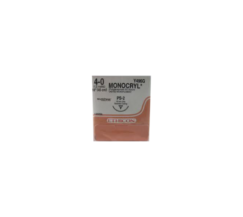 MONOCRYL INCOLORO XYY496G – TOTAL SURGERY